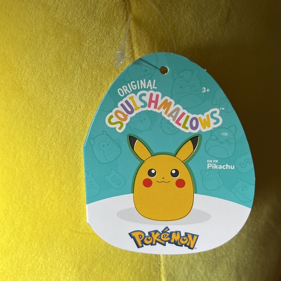 Squishmallows | Toys | Last Rare Htf Squishmallows Pikachu Pokemon ...